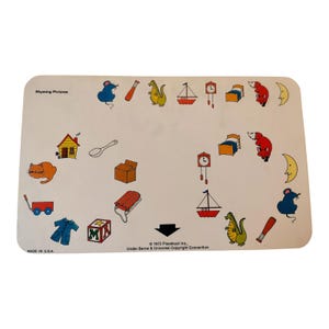 Vintage Toy 1972 Playskool Reel to Reel Play N Learn Computer ...