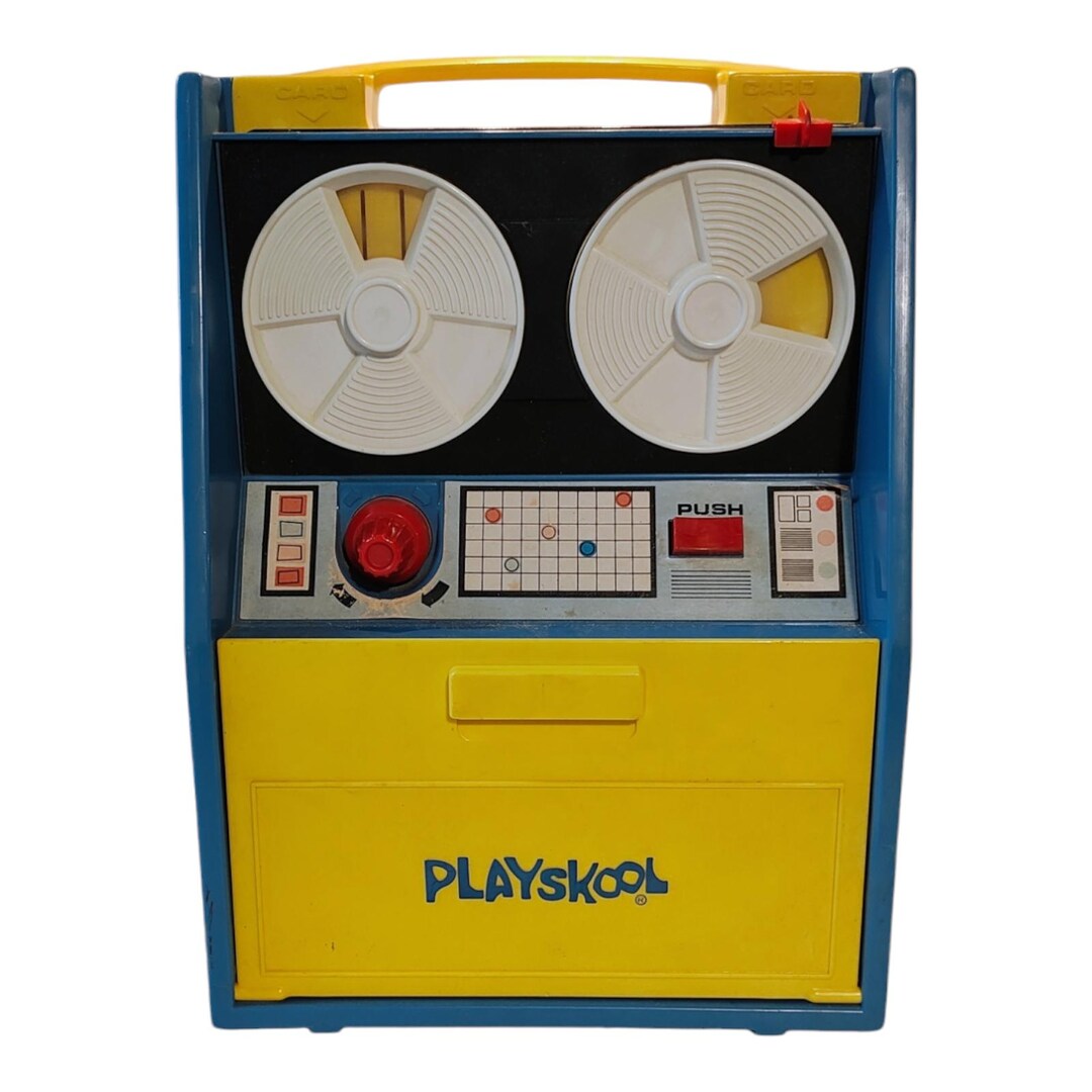 Vintage Toy 1972 Playskool Reel to Reel Play N Learn Computer ...