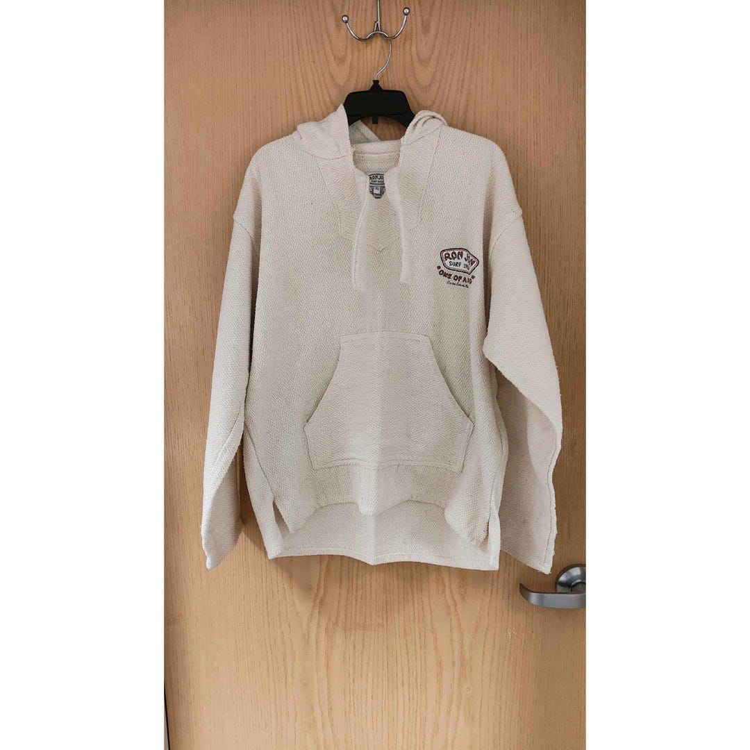 Ron Jon Hoodie Surf Shop Vintage Rag Blanket Baja Rasta Shirt Y2K 90's ...