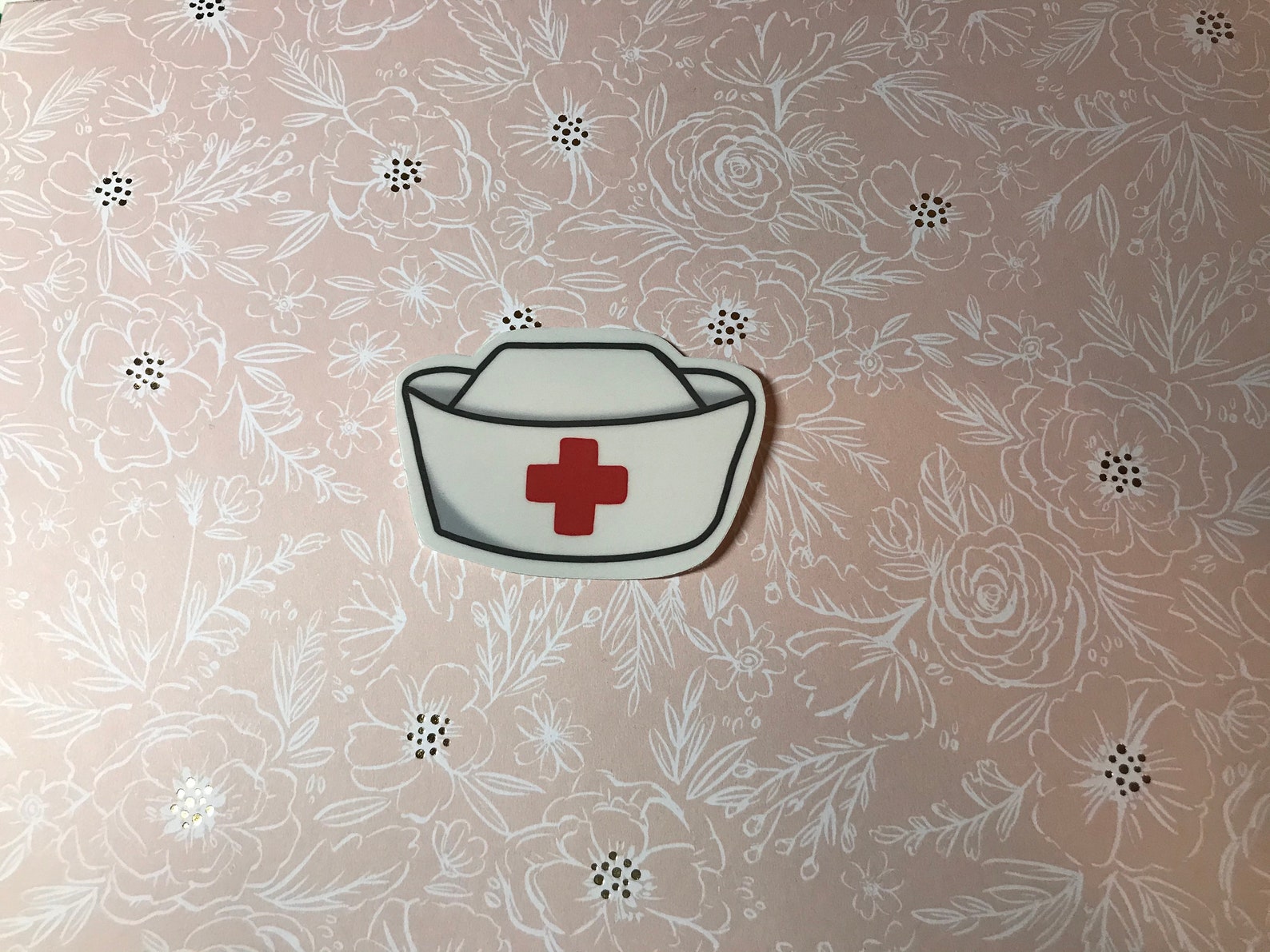 Nurse Hat Sticker Gift for Nurse - Etsy