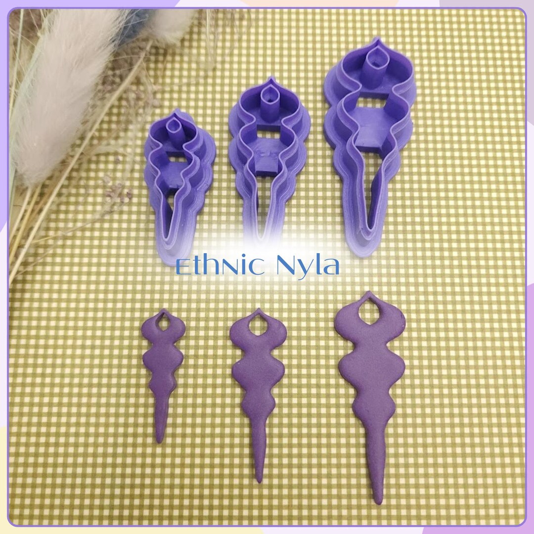 Ethnic Nyla 35mm/45mm/55mm 3 Sizes Polymer Clay Cutter - Etsy