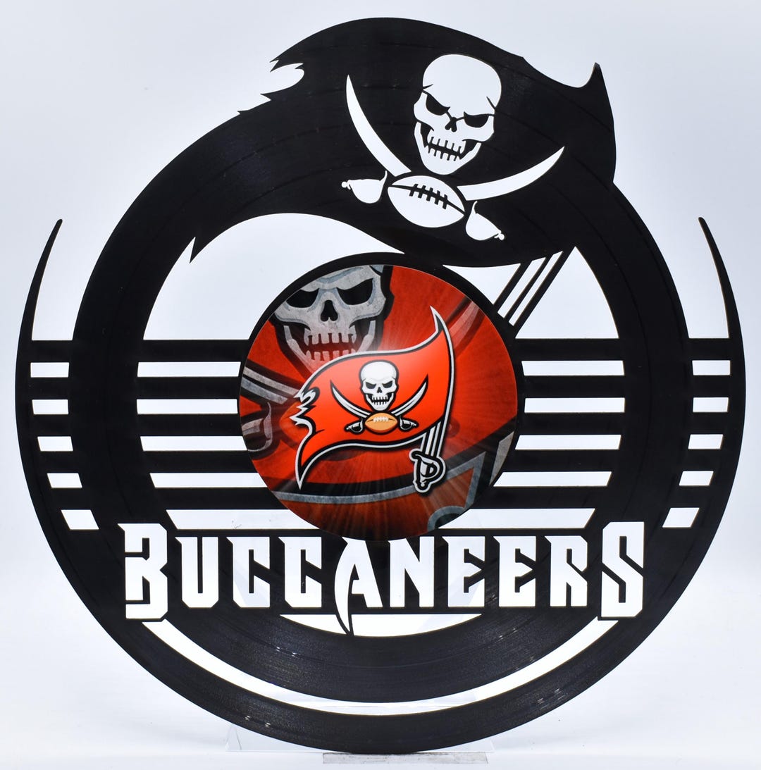 Tampa Bay Buccaneers, S223 Custom Laser Cut Vinyl Records, Twill ...