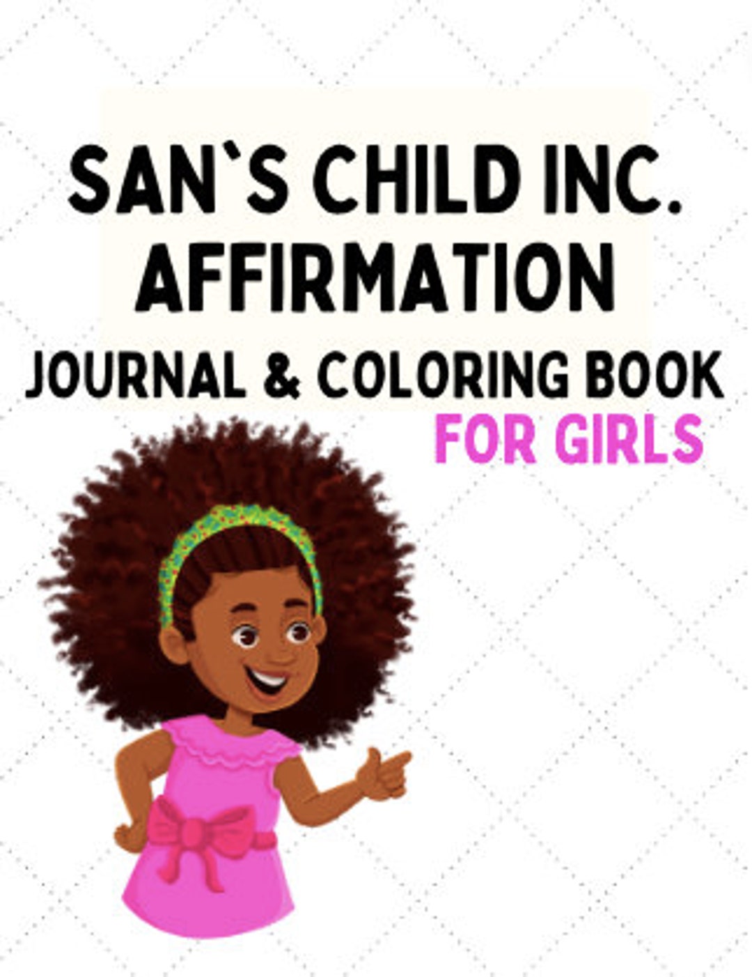 San's Child Affirmation Journal for Girls - Etsy