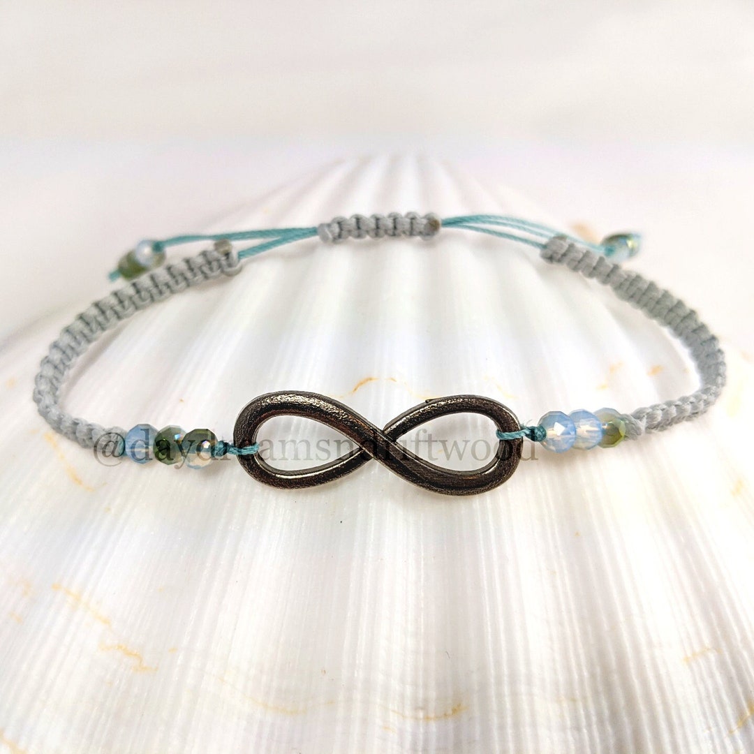 Infinity Knot Macrame Bracelet Macrame Bracelet Macrame - Etsy