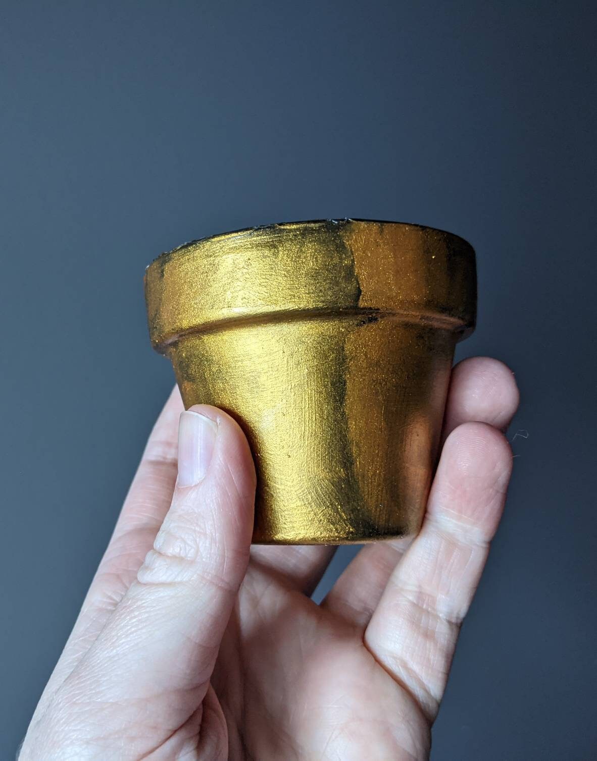 Mini Iridescent Terra Cotta 2 Inch Succulent Pots Cute Tiny | Etsy