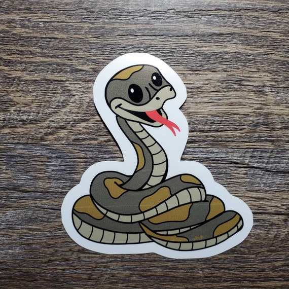 Snake Waterproof Vinyl Sticker - Etsy