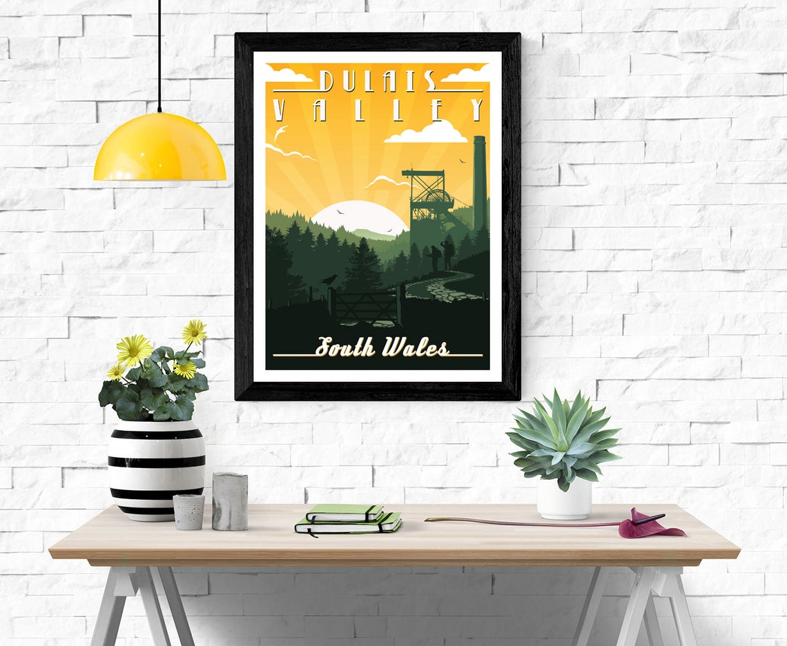 Dulais Valley south Wales - Etsy Sweden