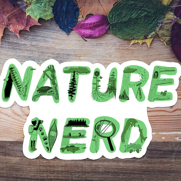 Nature Stickers - Etsy