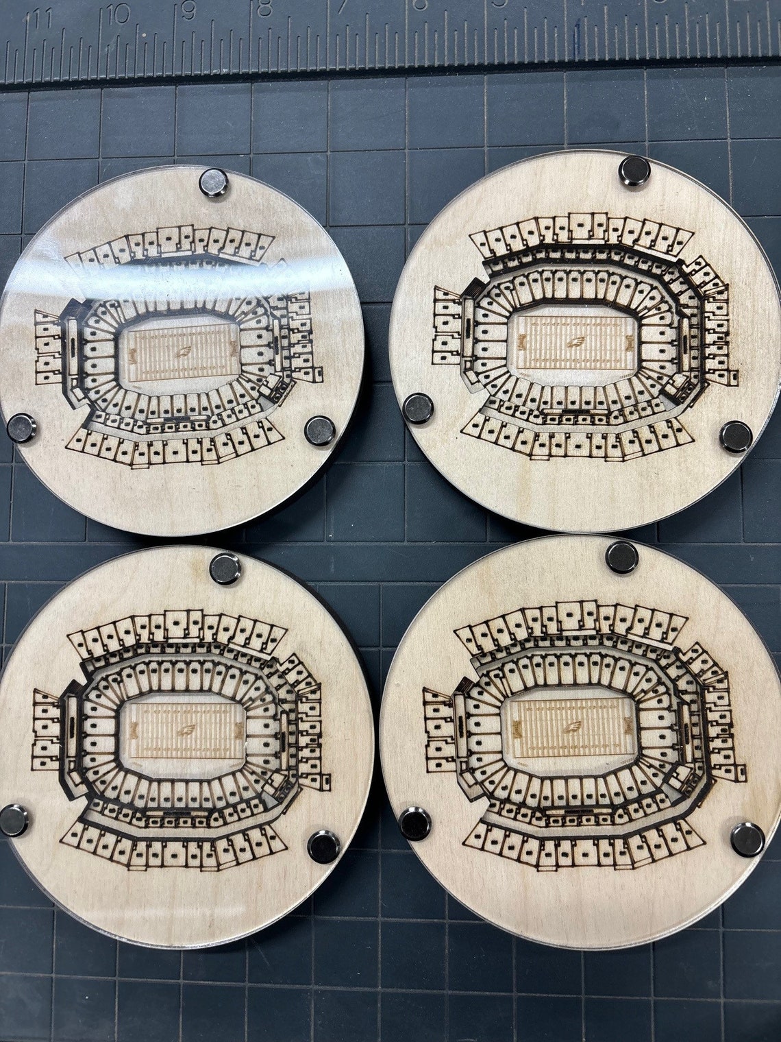 The Linc Coasters - Etsy
