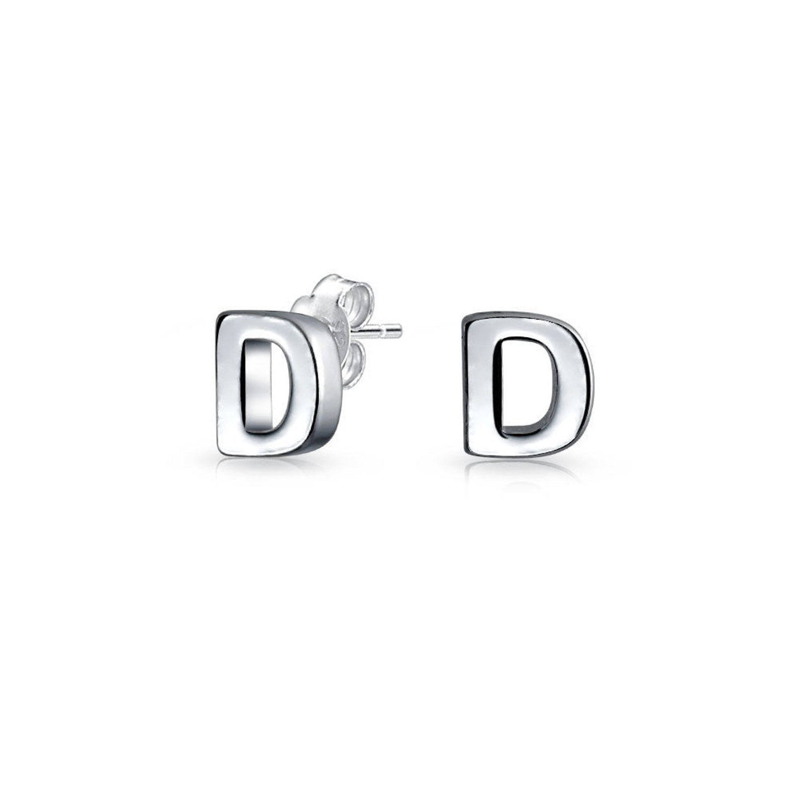 Abc Minimalist Geometric Capital Block Alphabet Letter Initial Stud ...
