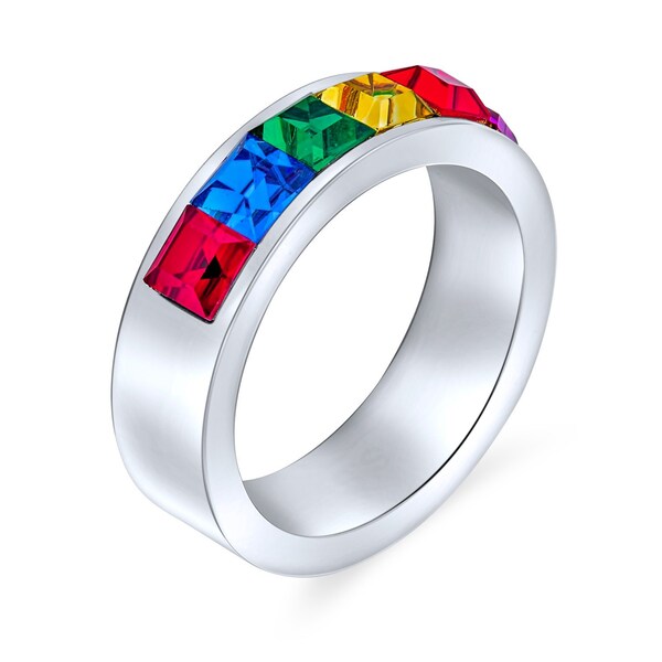 Gay Pride Rings - Etsy