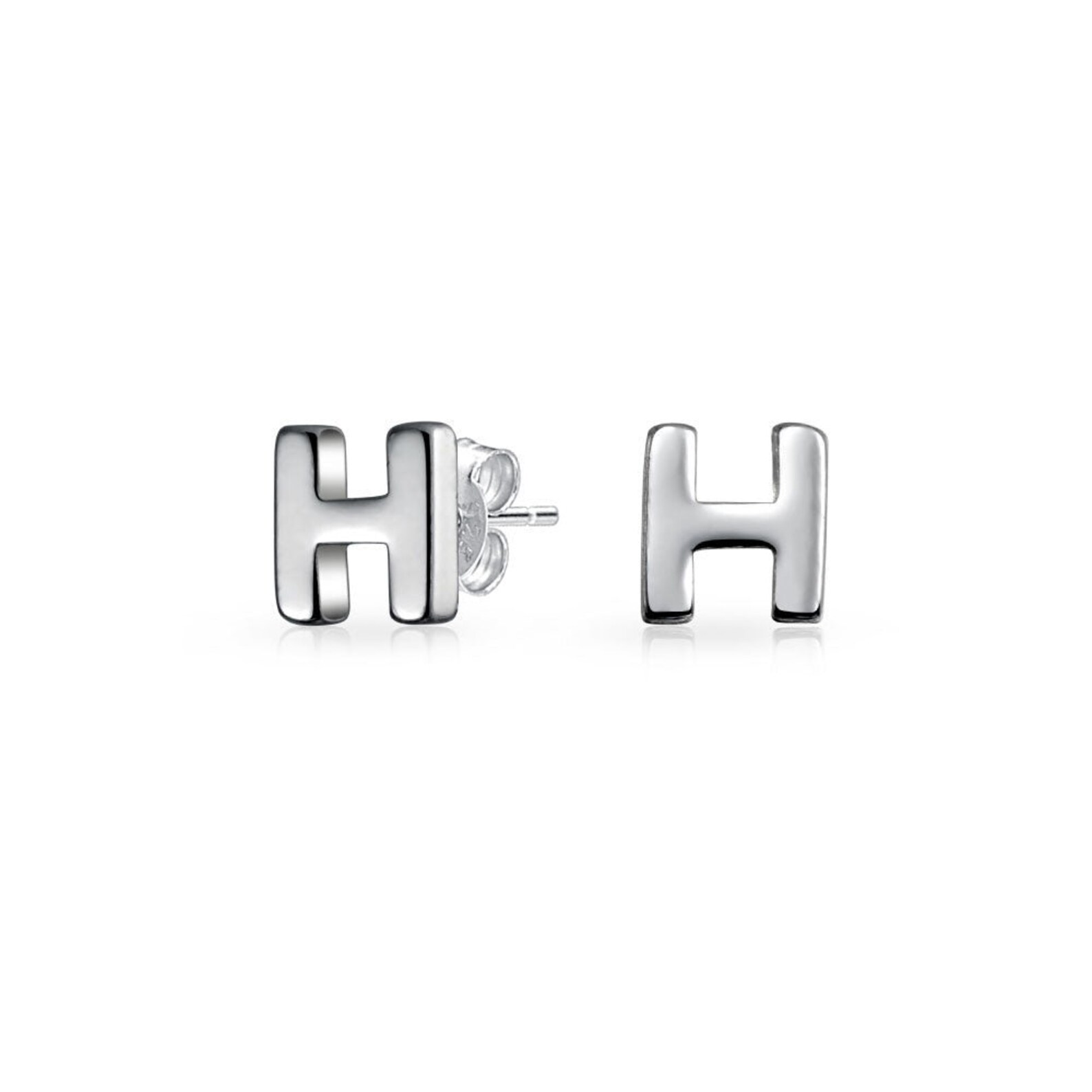 Abc Minimalist Geometric Capital Block Alphabet Letter Initial Stud ...
