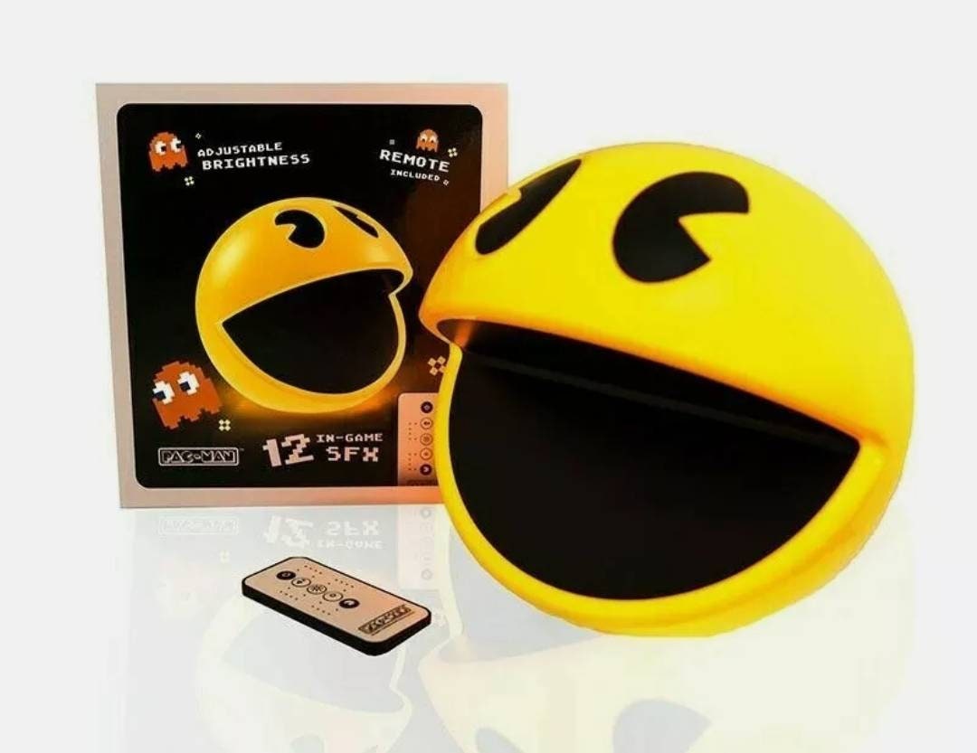 Pac-man Lamp With Sound Vintage Retro Game Decor Office | Etsy