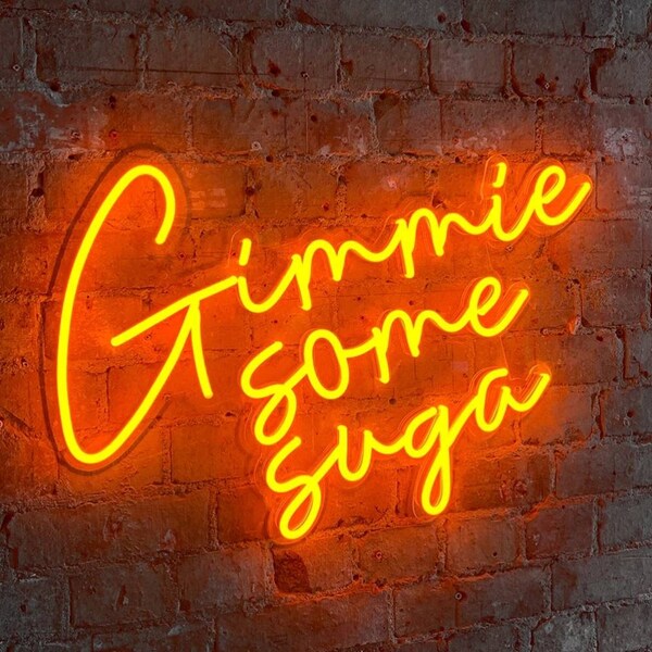 Suga Neon Sign - Etsy