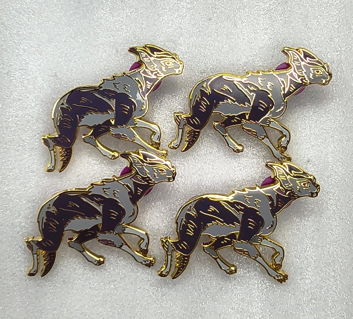 Warframe Inspired -vaska Kavat Pin! - Etsy