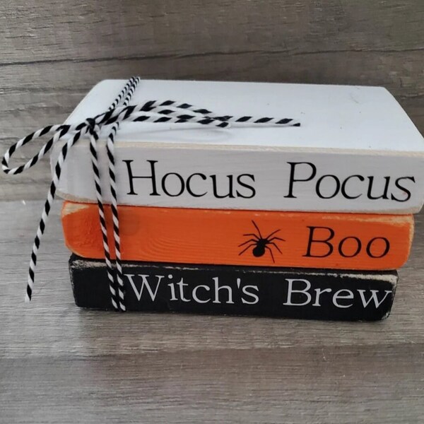 Wood Halloween Decor - Etsy