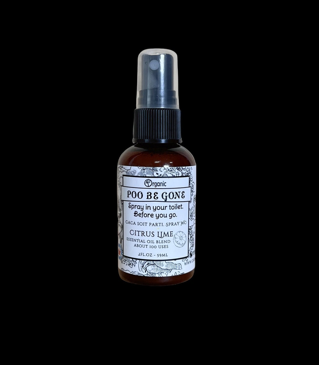 Poo Be Gone. Toilet Bowl Spray - Etsy