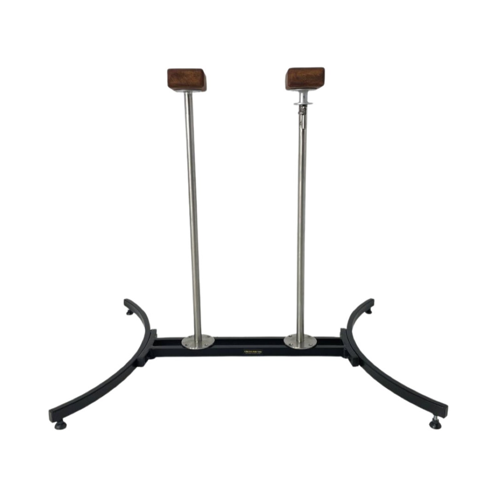 Handstand Canes PRO on Steel Platform With Rotation Blocks for Hand ...