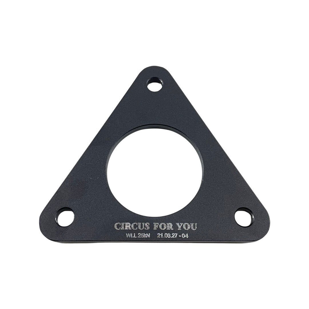 Triangular Rigging Plate for Aerial Straps Hanging, Circus Acrobatics ...