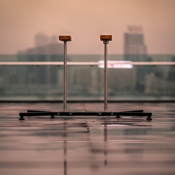 Handstand Canes PRO on steel platform with rotation in one | Etsy