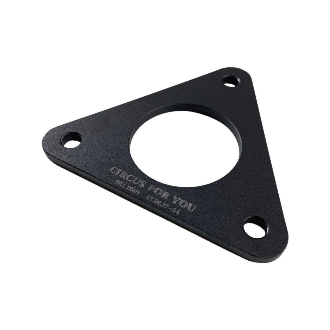 Triangular Rigging Plate for Aerial Straps Hanging, Circus Acrobatics ...