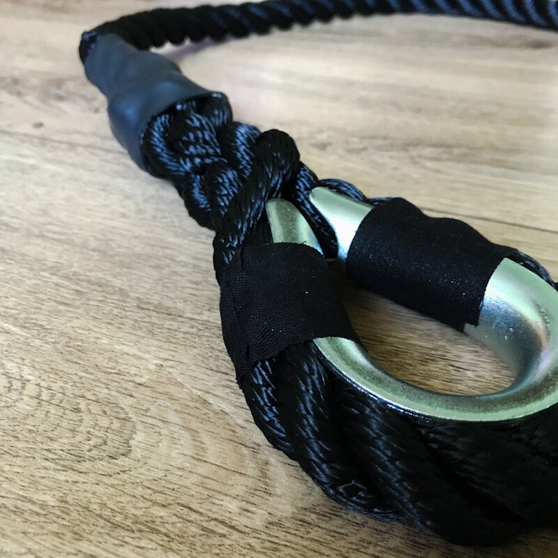 Triangle Hanging Rope Black Capron 20 Mm for Aerial HOOP - Etsy