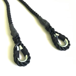 Triangle Hanging Rope Black Capron \ 20 Mm for Aerial HOOP With 2 ...