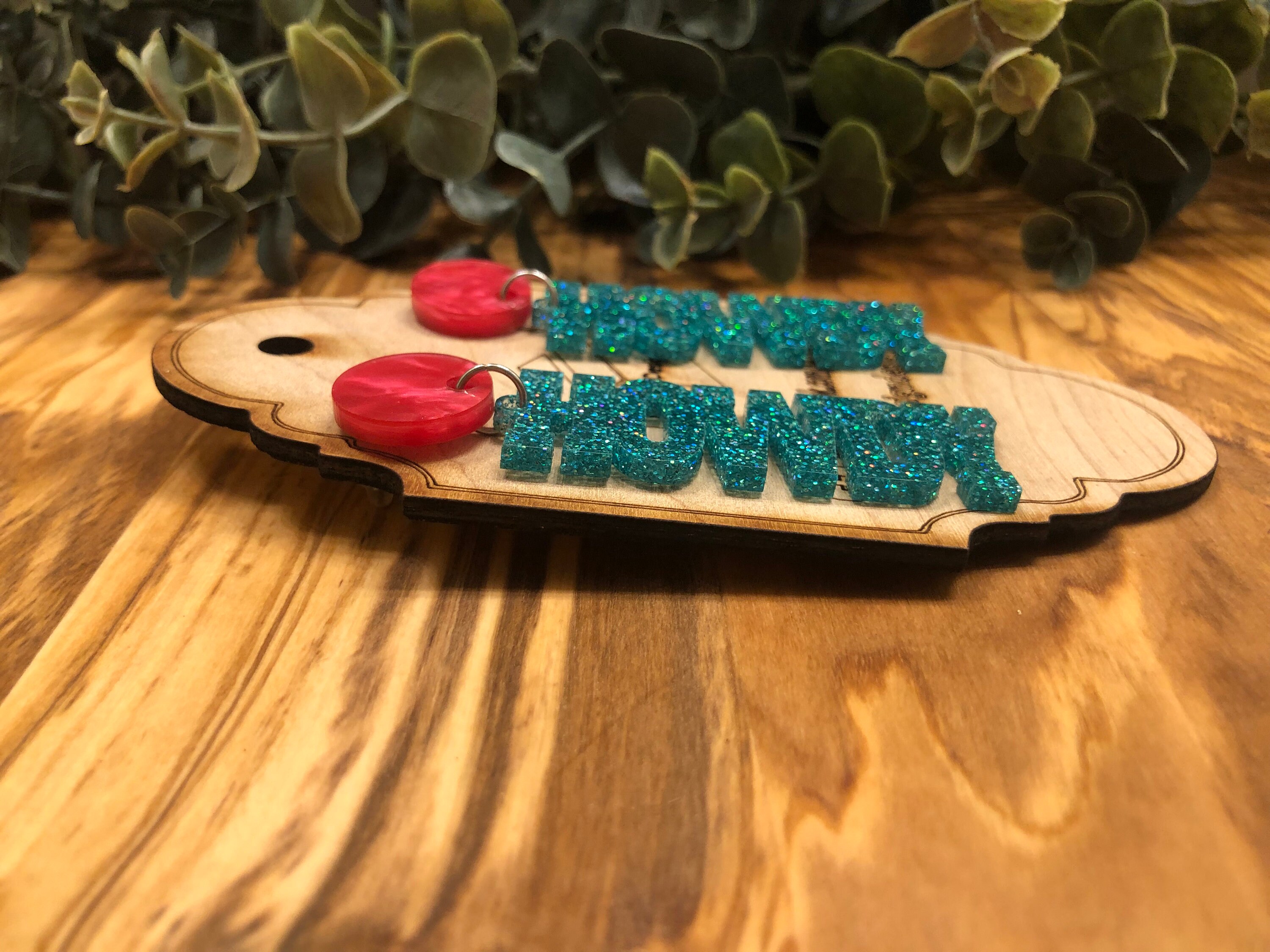 Howdy Laser Cut Acrylic Earring, Howdy Earrings, Howdy Acrylic ...