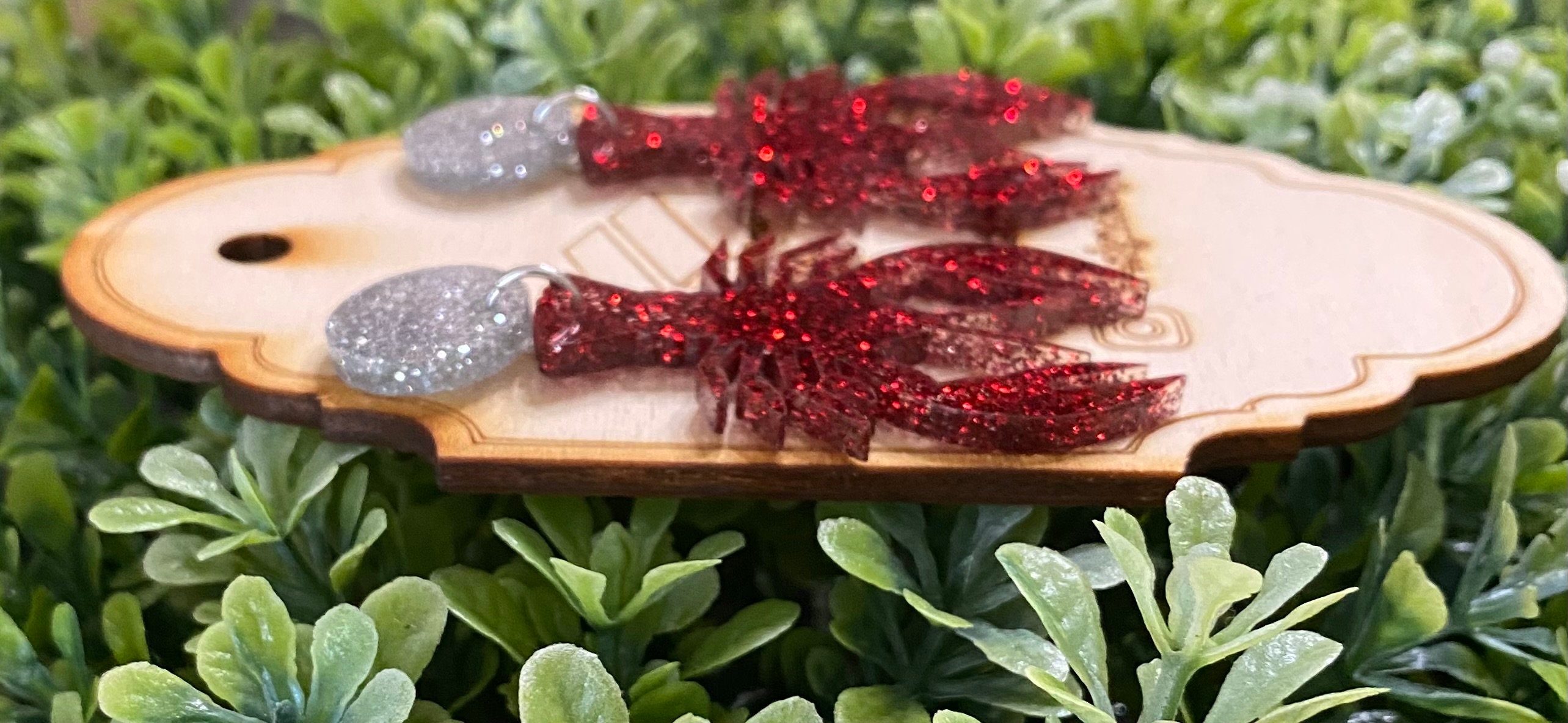 Crawfish/lobster Laser Cut Acrylic Earring Crawfish/lobster - Etsy