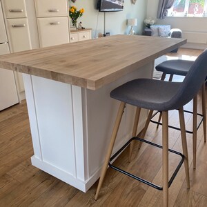 The Jebb Bespoke Custom Made to Order Kitchen Island With Oak - Etsy
