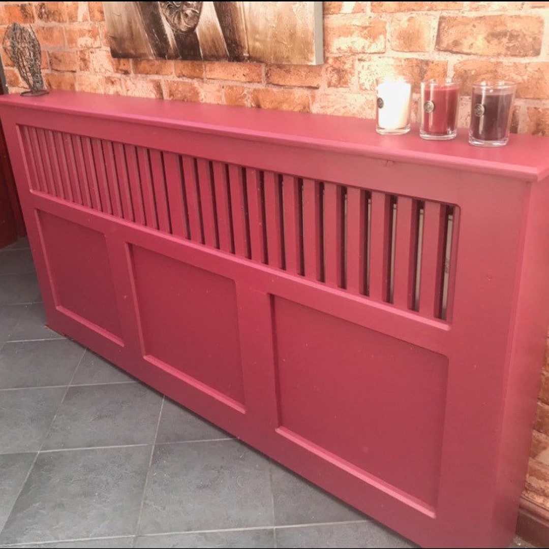 Premium Handcrafted Custom Bespoke Solid Pine Radiator Cover Finished ...