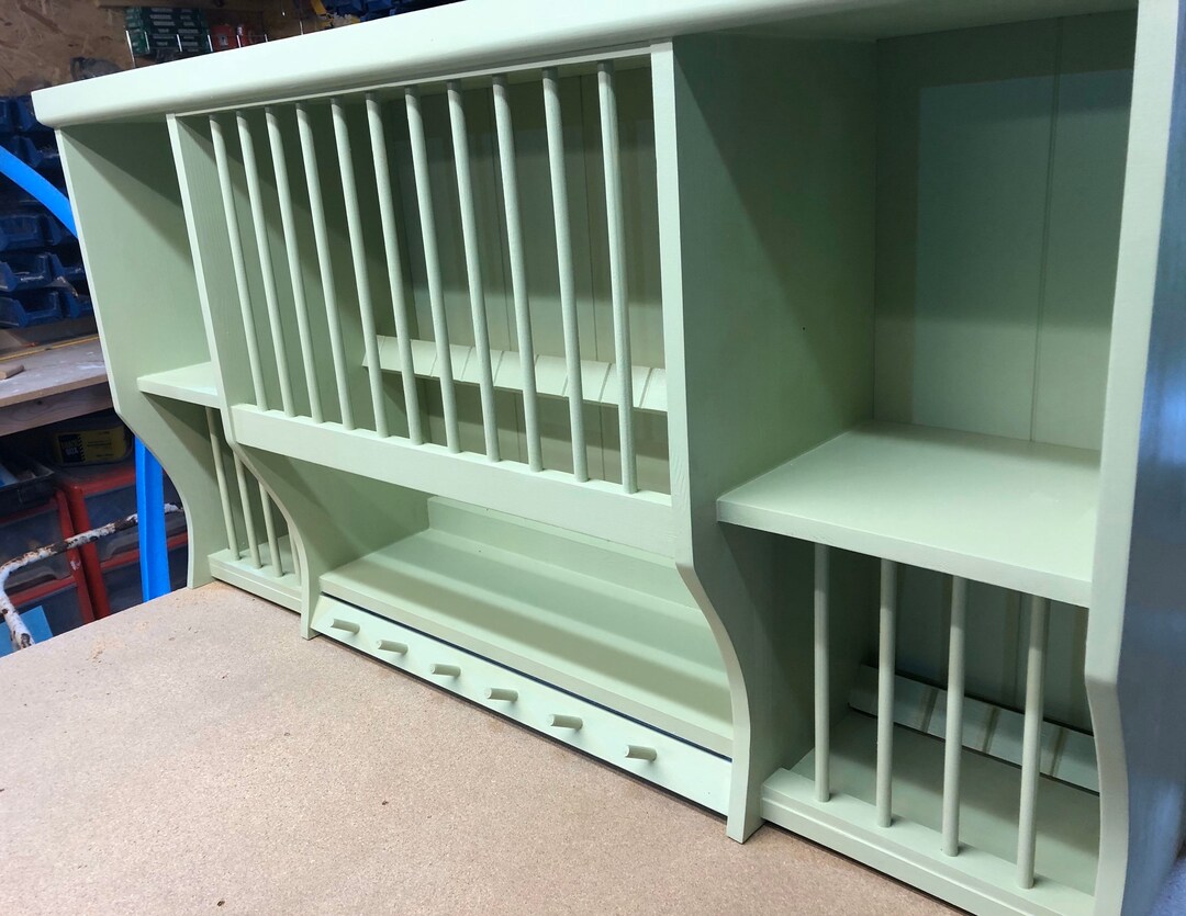 The Mobberley Handmade Plate Rack Storage Available in Your - Etsy Canada