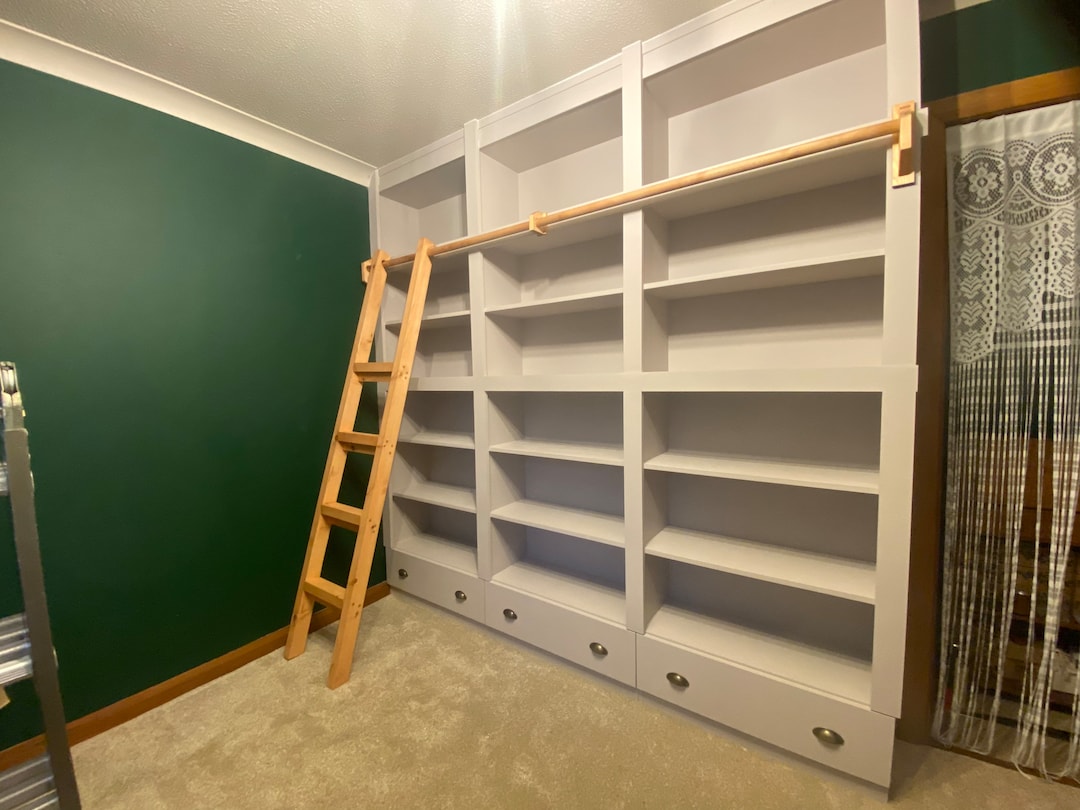 The Doune Handcrafted Bookcase Library Booknook Storage Cabinet Price ...