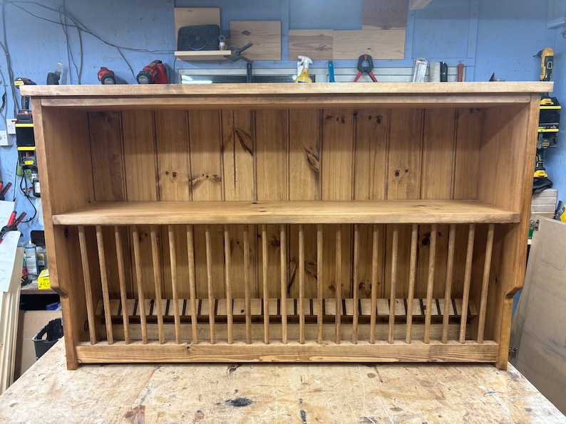 The Clyde Handmade Plate Rack Storage - Etsy UK