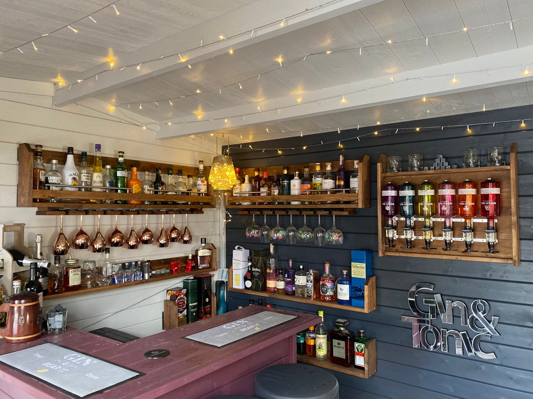 Ultimate Complete Garden Outside Pub Bar Set of Four Complete With a ...