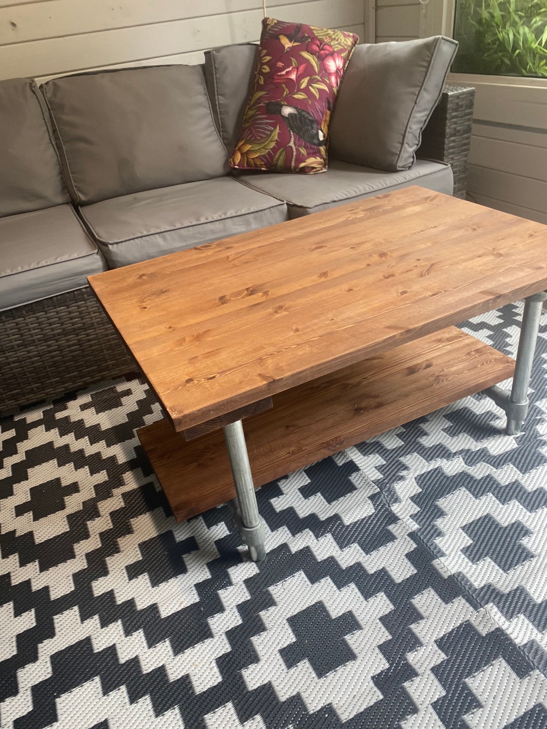 Scaffold Style Pipe Leg Coffee Table Bespoke Made to Order Great Bar ...