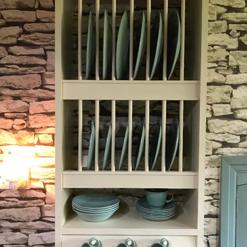 Wall Plate Rack Unit - Etsy UK