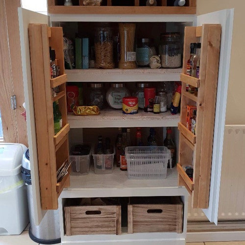 The Dix Handcrafted Pantry Finished in Your Chosen Farrow and - Etsy