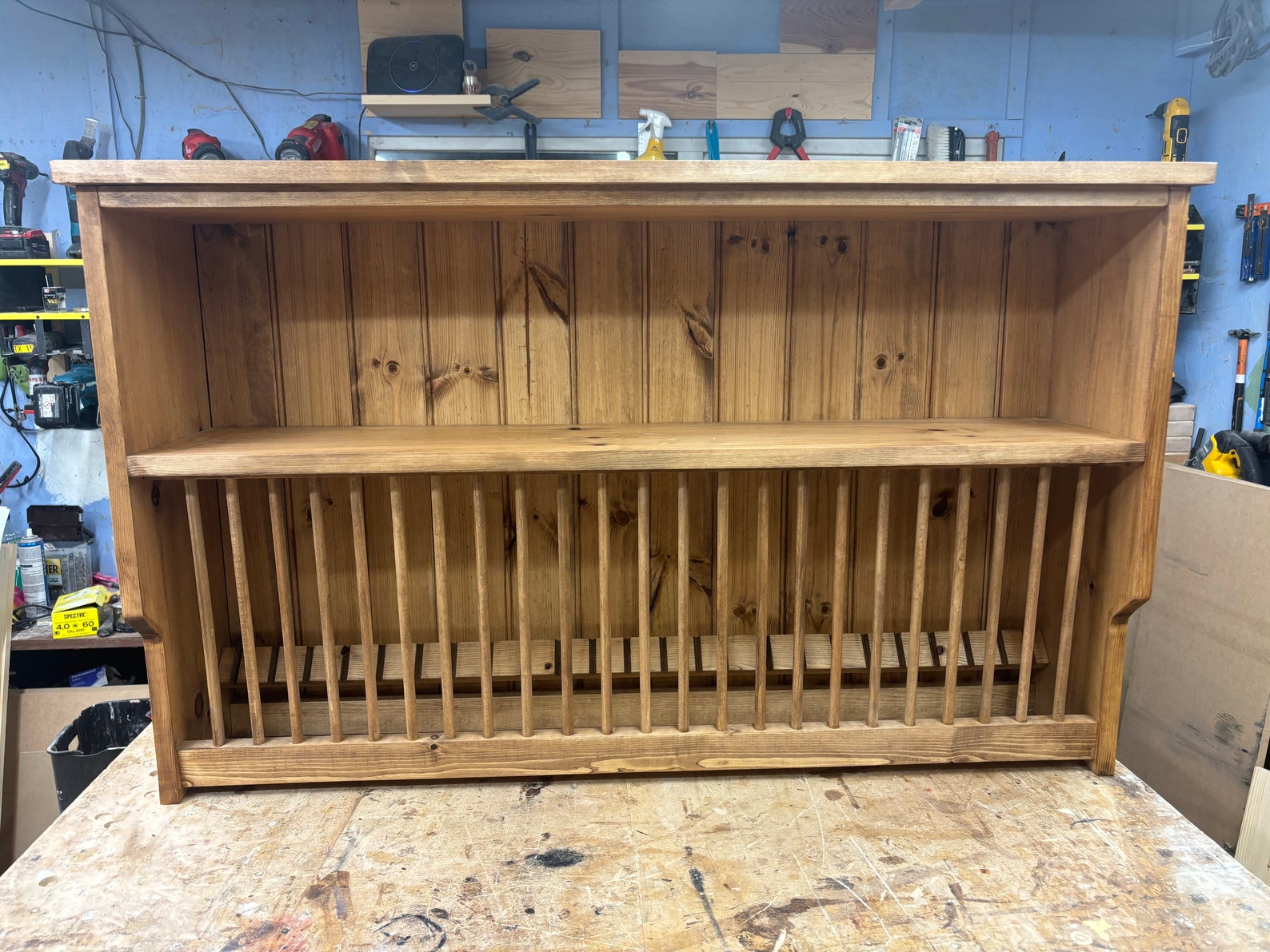 The Clyde Handmade Plate Rack Storage - Etsy