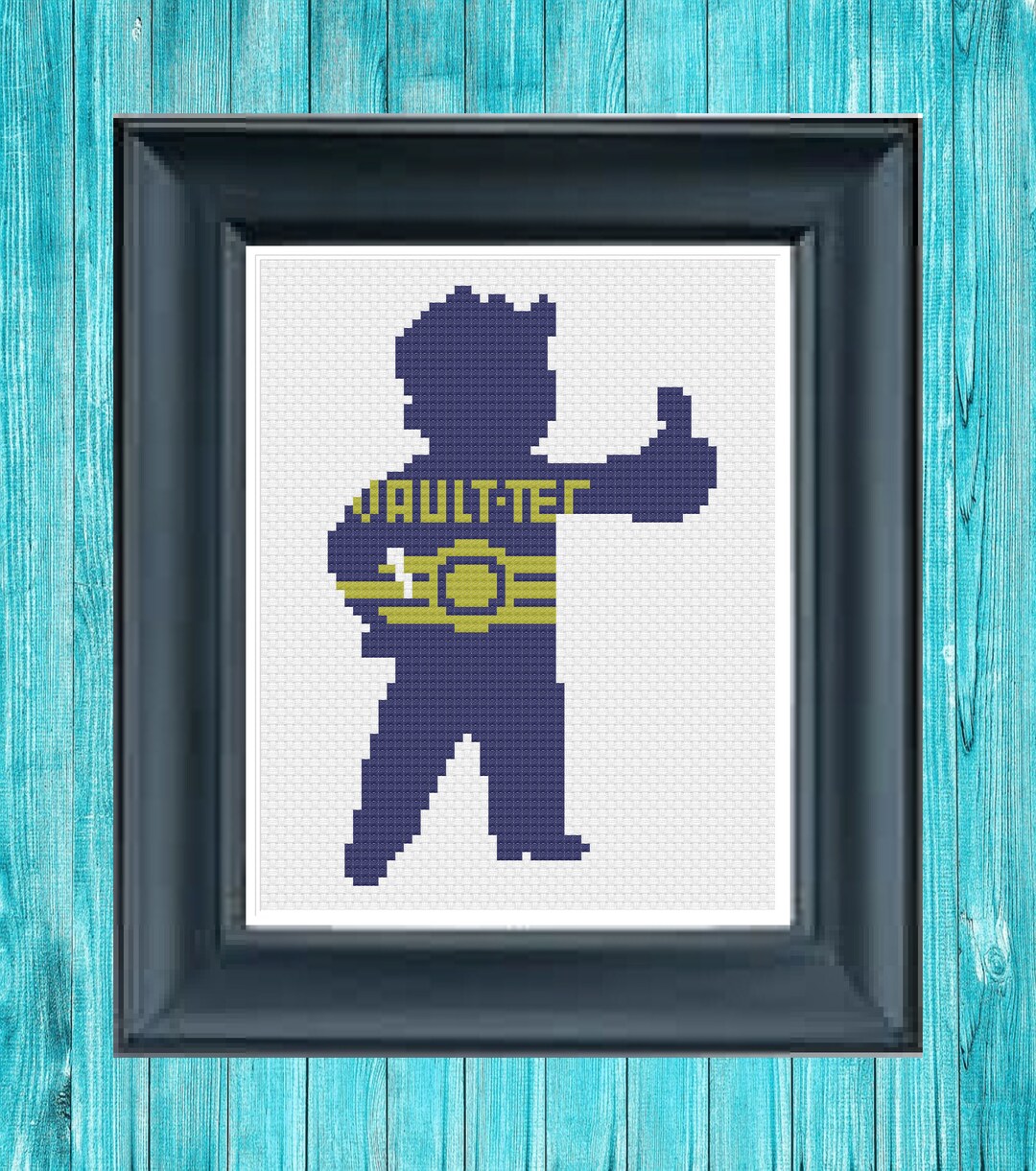 Fallout Vault-tec Cross Stitch Patterns - Etsy