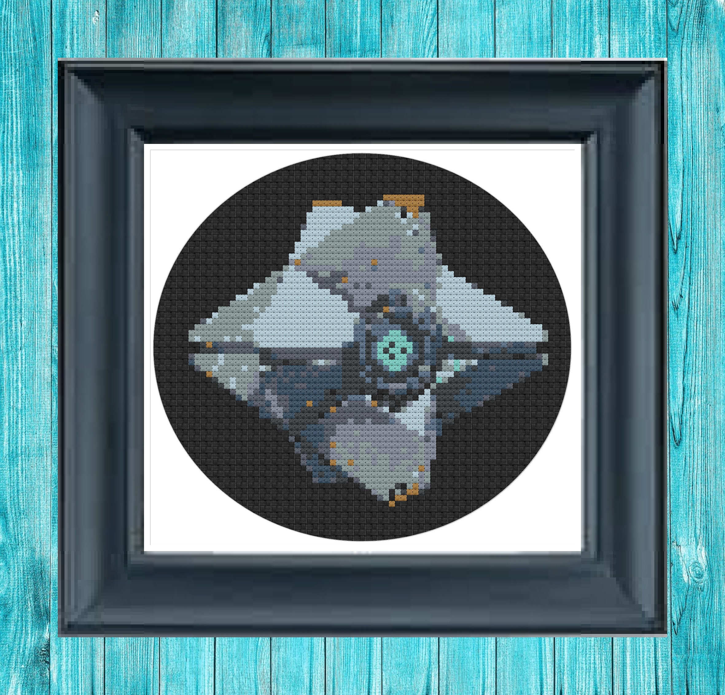 Ghost Cross Stitch Pattern - Etsy