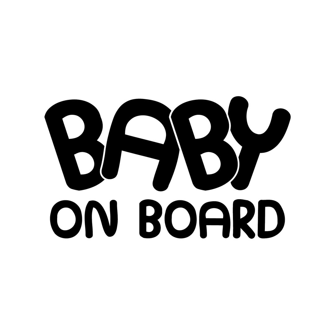 Baby on Board Digital Download SVG - Etsy