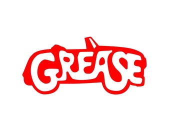 Grease Sticker - Etsy