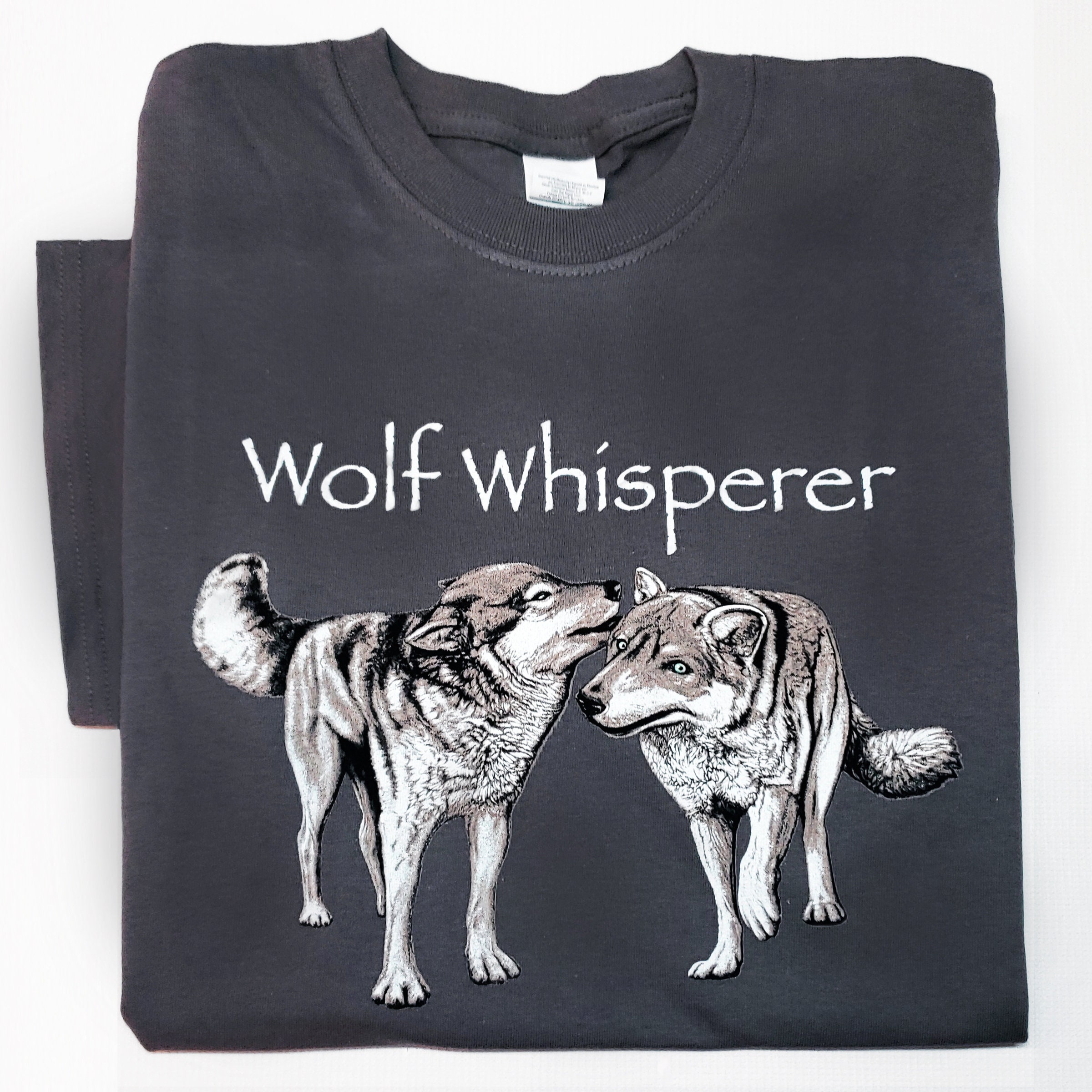 Wolf Whisperer Shirt Wolf Tee Wolves Wolf Sanctuary Howl Pack of Wolves ...