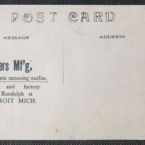 Vintage Percy Waters Traditional Tattoo Artist Tattooed Woman Photo ...