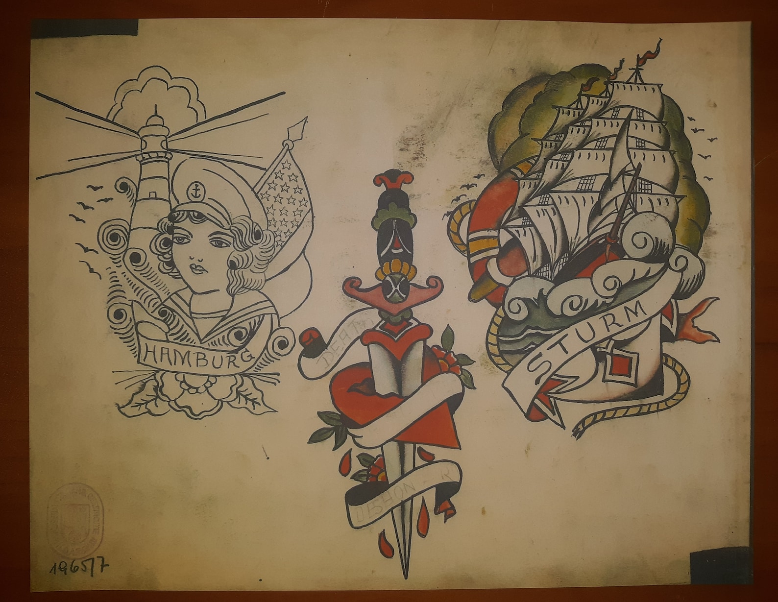Christian Warlich Traditional, Vintage, Old School Style Tattoo Flash ...