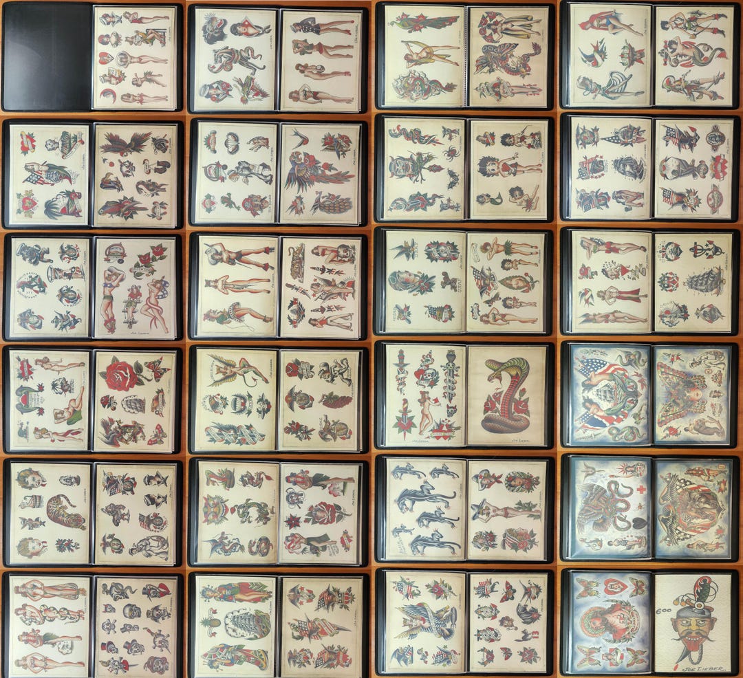 47 Sheets "brooklyn" Joe Lieber Old School, Traditional, Vintage Style ...