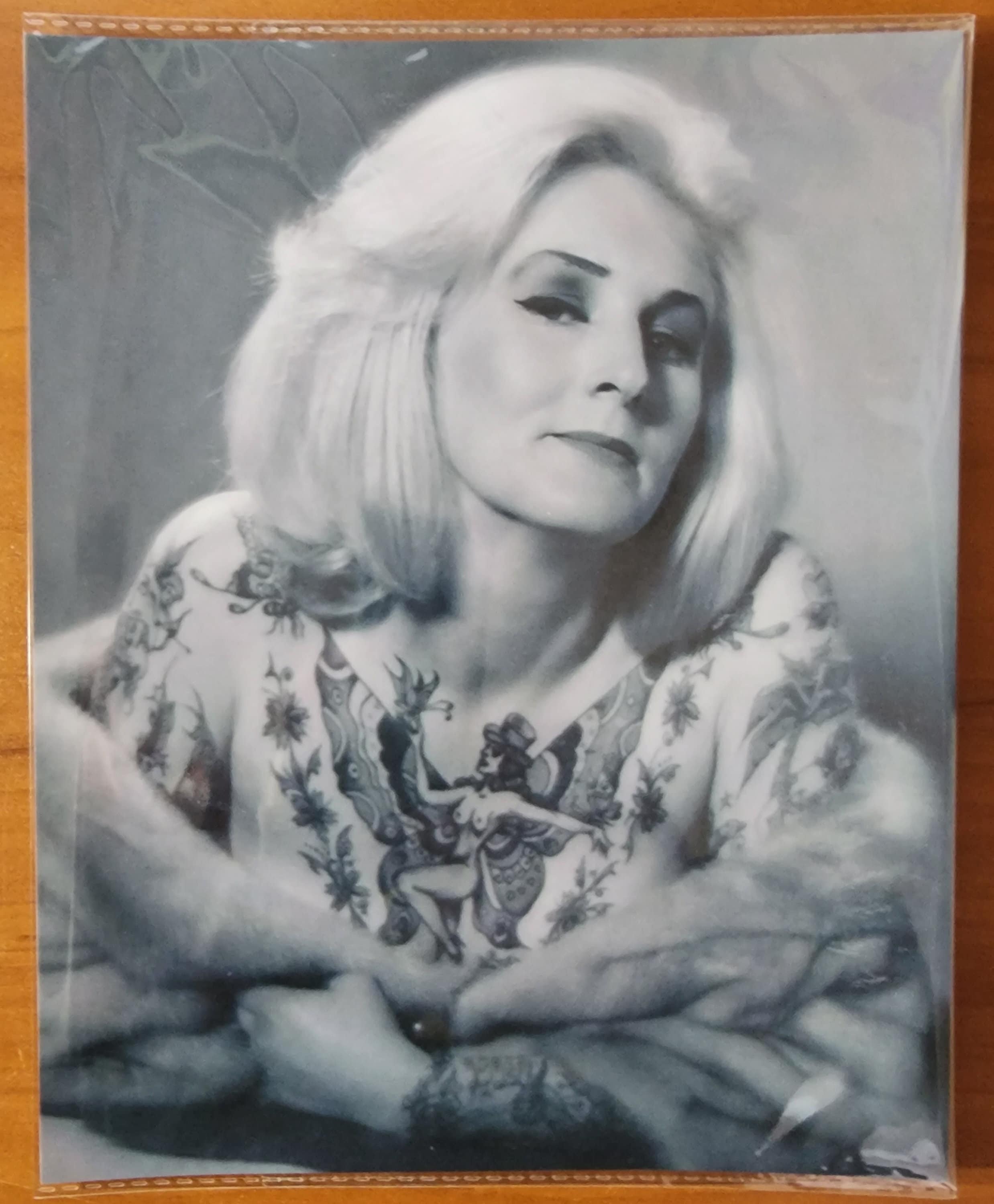 Bernard Kobel Traditional Tattoo Photo Vintage Tattooed Woman Cindy Ray ...