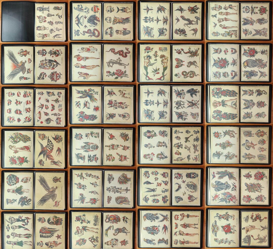 47 Sheets "brooklyn" Joe Lieber Old School, Traditional, Vintage Style ...