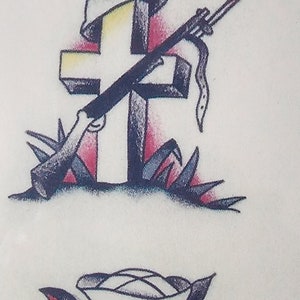 Tony Polito Old Calcutta Traditional Vintage Style Tattoo Flash Sheet ...